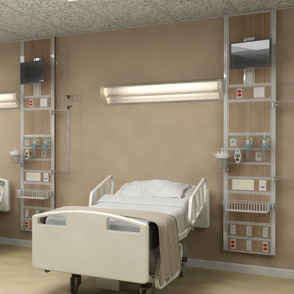 Axiom | Axiom Vertical Headwall | Hospital Systems Inc.