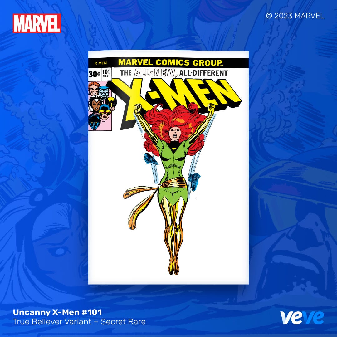 Marvel Digital Comics — Uncanny X-Men #101 - VeVe Digital Collectibles