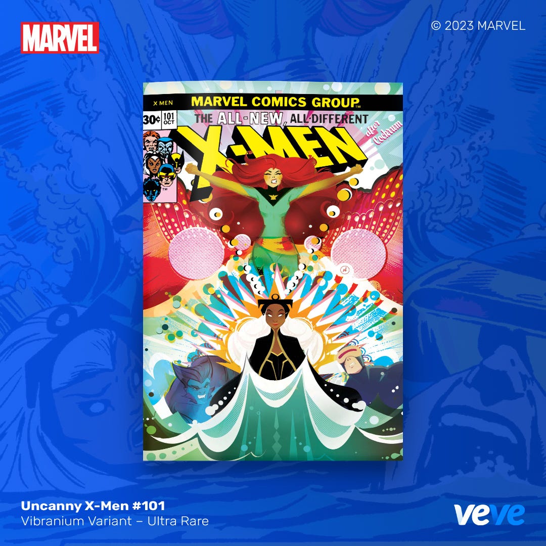 Marvel Digital Comics — Uncanny X-Men #101 - VeVe Digital Collectibles