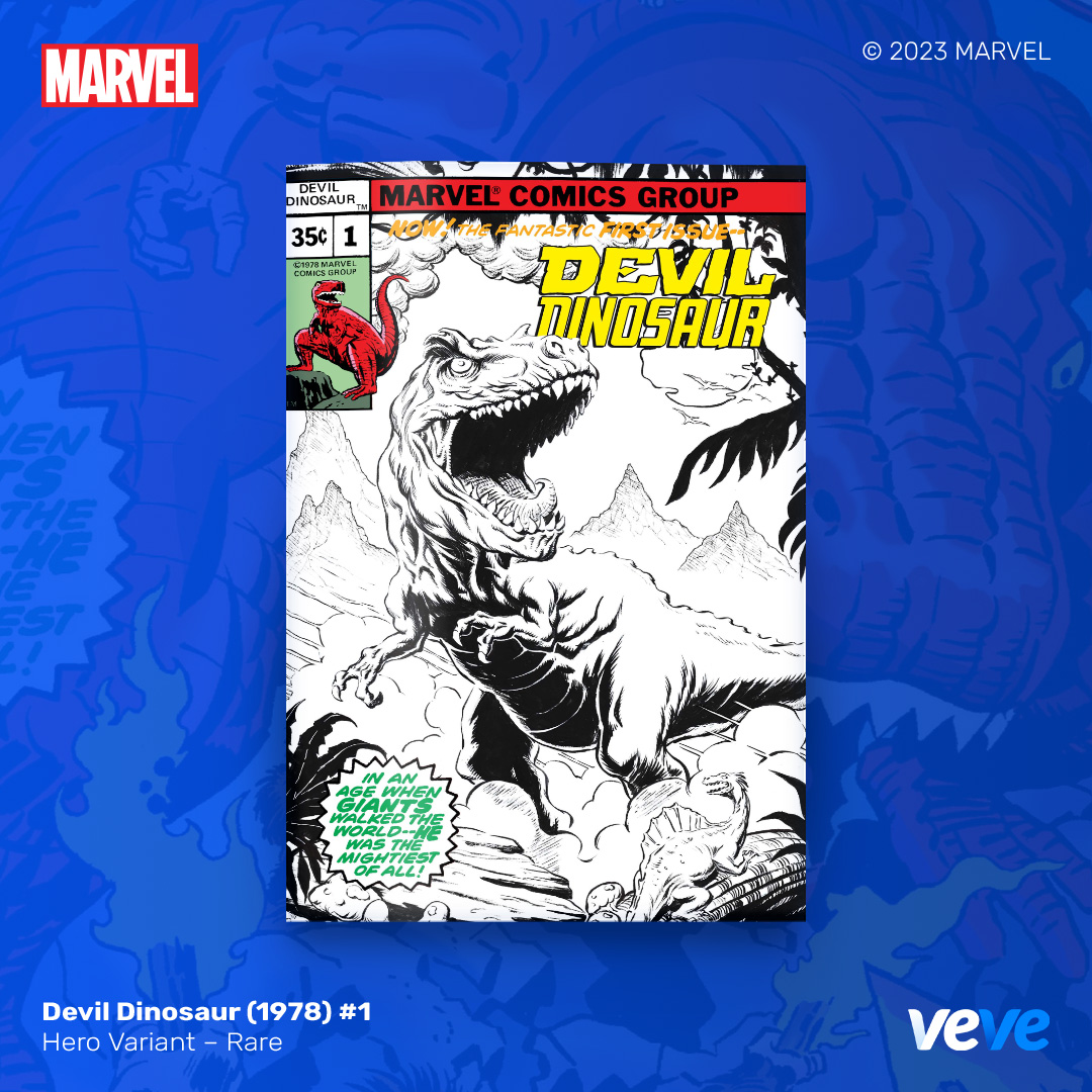 Marvel Digital Comics — Devil Dinosaur (1978) #1 - VeVe Digital Collectibles