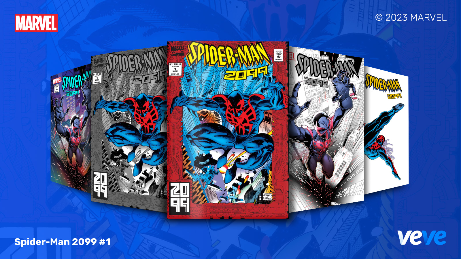 Marvel Digital Comics — Spider-Man 2099 #1 - VeVe Digital Collectibles