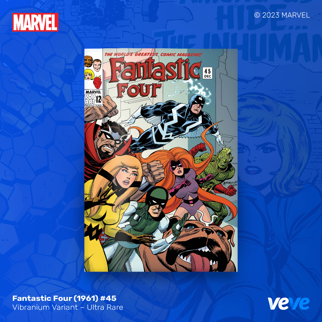 Marvel Digital Comics — Fantastic Four (1961) #45 - VeVe Digital Collectibles