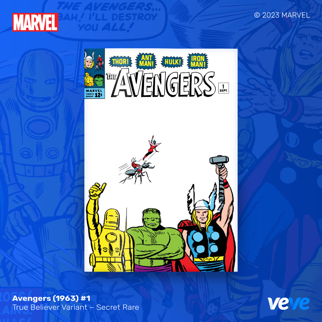 Marvel Digital Comics — Avengers (1963) #1 - VeVe Digital Collectibles