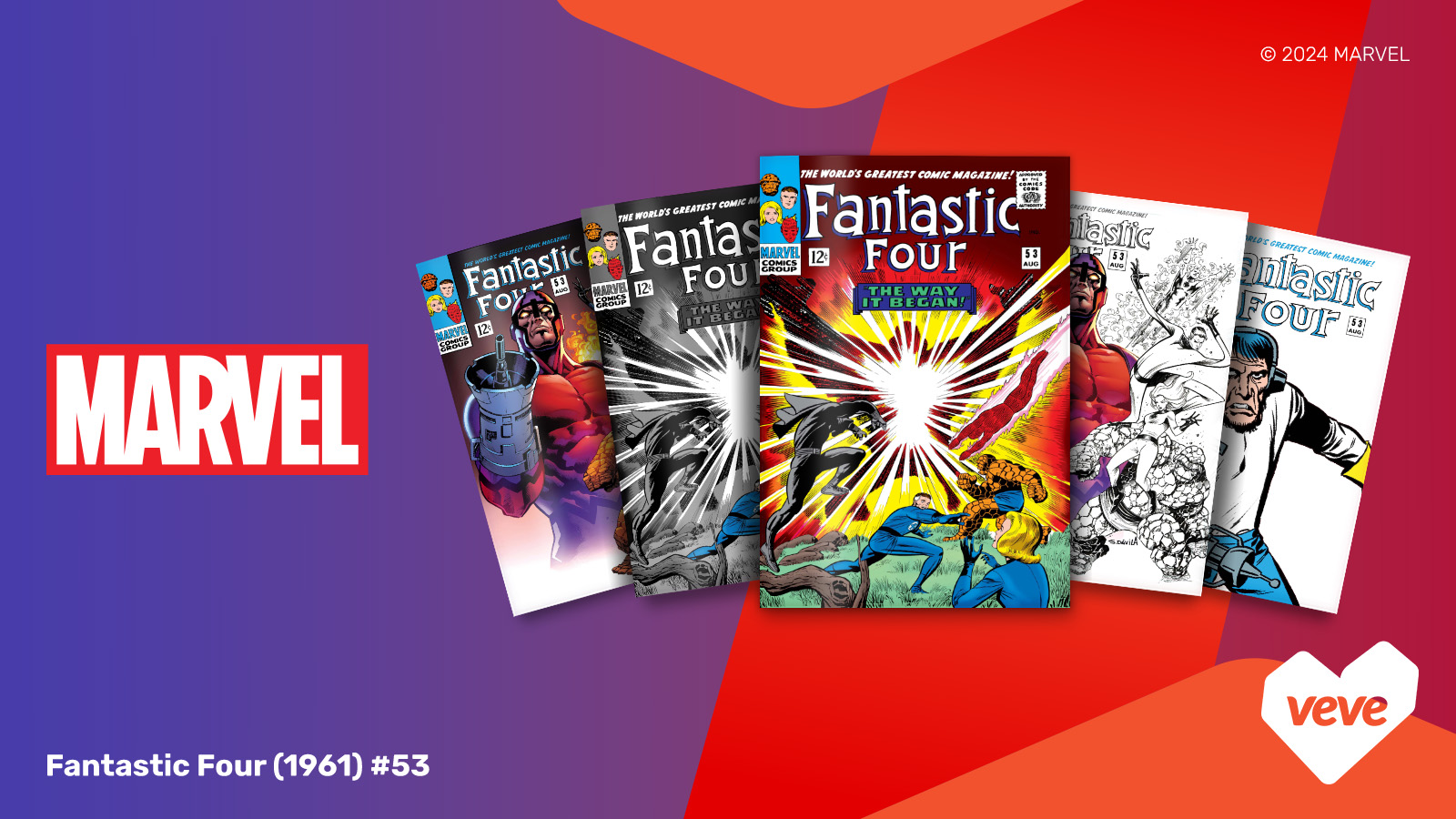 Marvel Digital Comics — Fantastic Four (1961) #53 - VeVe Digital Collectibles