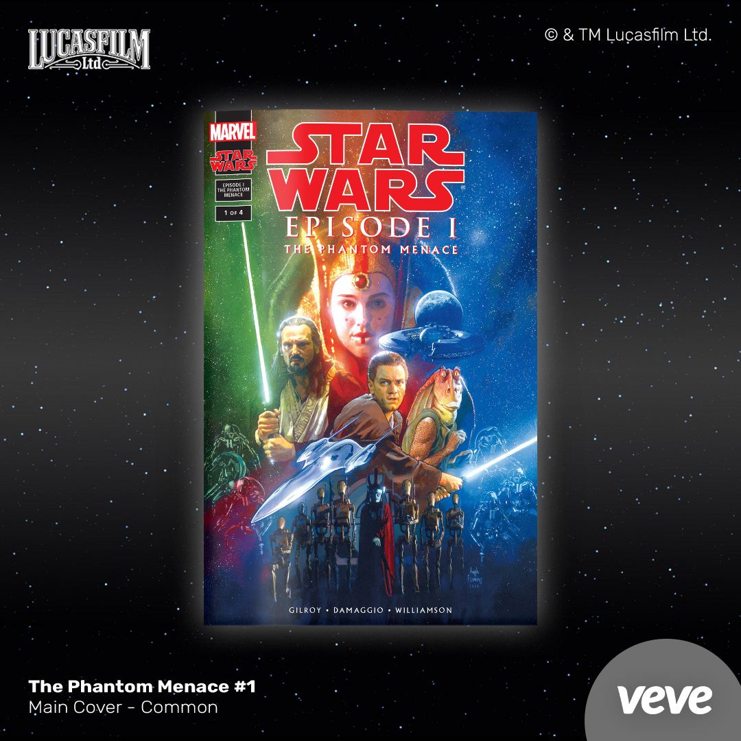 Star Wars™ Digital Comics — Star Wars: The Phantom Menace #1 - VeVe ...