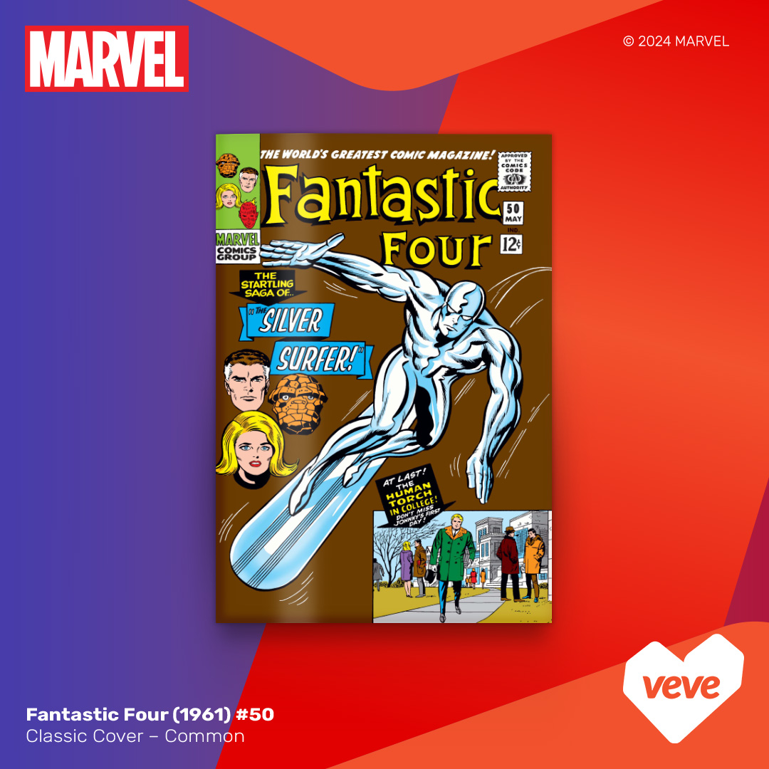 Marvel Digital Comics — Fantastic Four (1961) #50 - VeVe Digital Collectibles