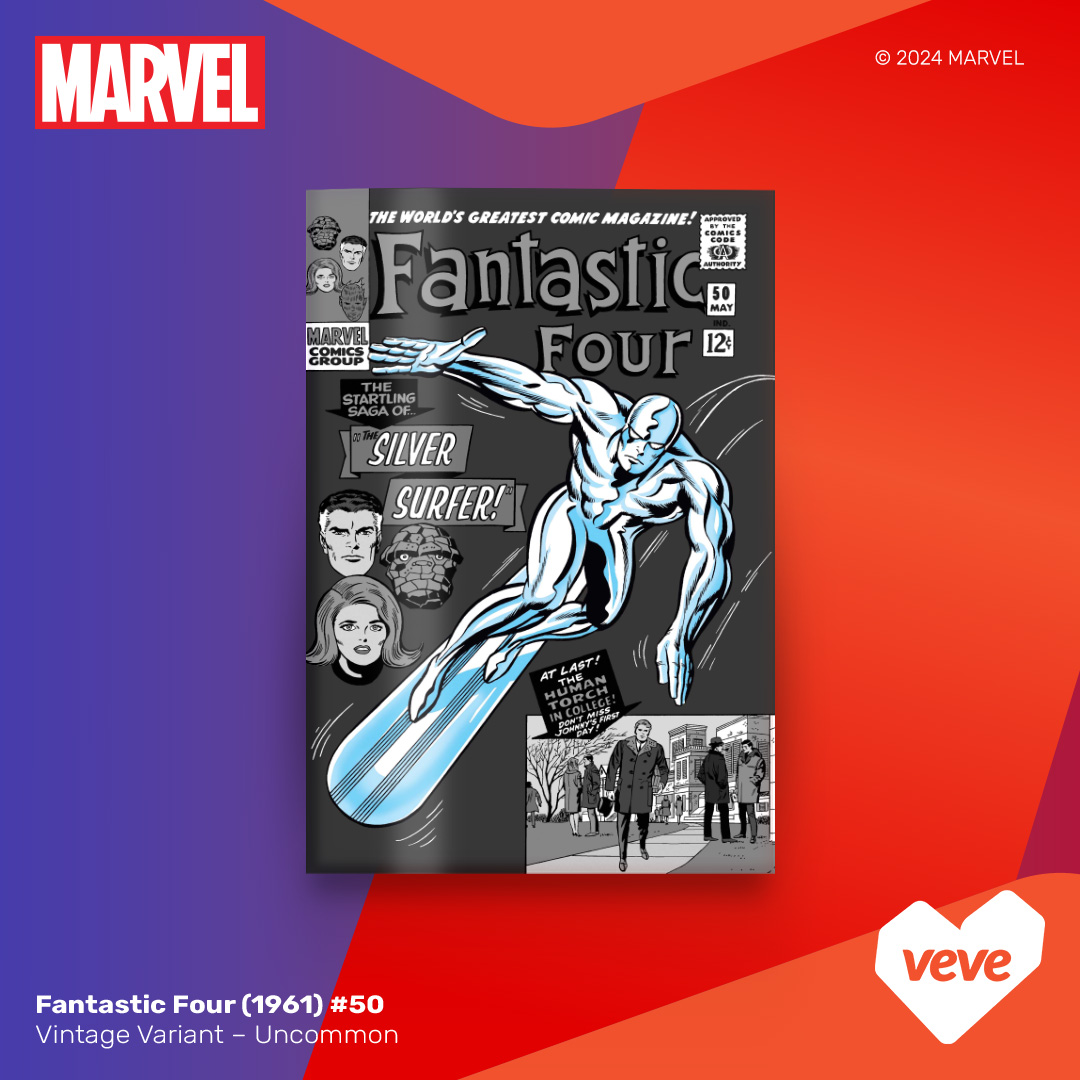 Marvel Digital Comics — Fantastic Four (1961) #50 - VeVe Digital Collectibles