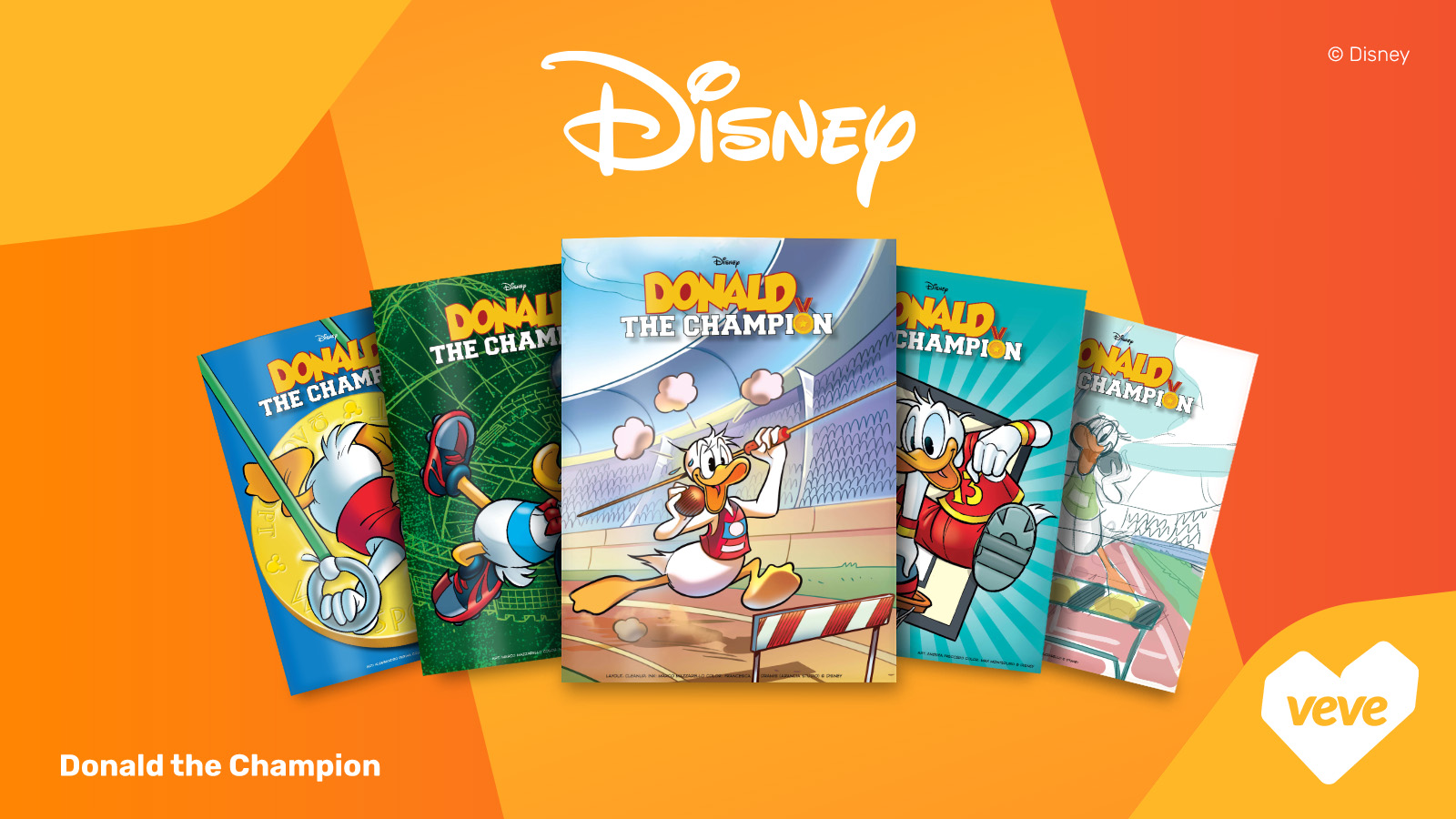 Disney Digital Comics — Donald the Champion - VeVe Digital Collectibles
