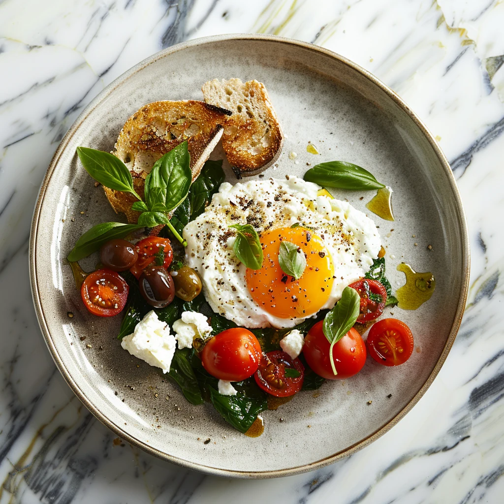 Sunrise Mediterranean Egg White Fluff