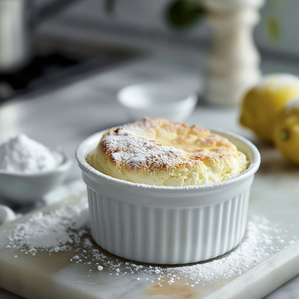Amalfi Lemon Ricotta Soufflé