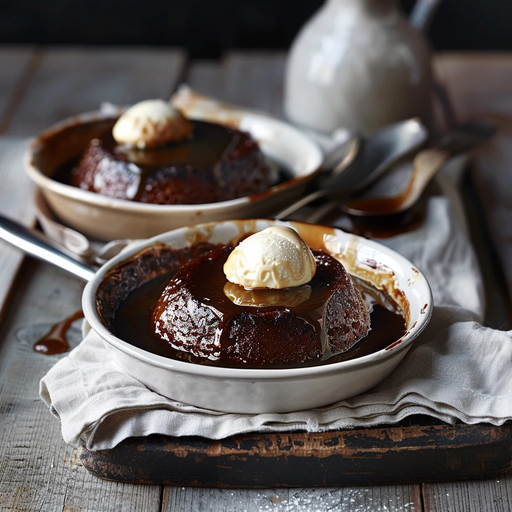 Sticky Toffee Pudding with a Twist