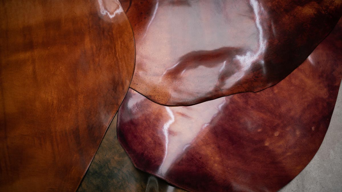 shell cordovan leather shop