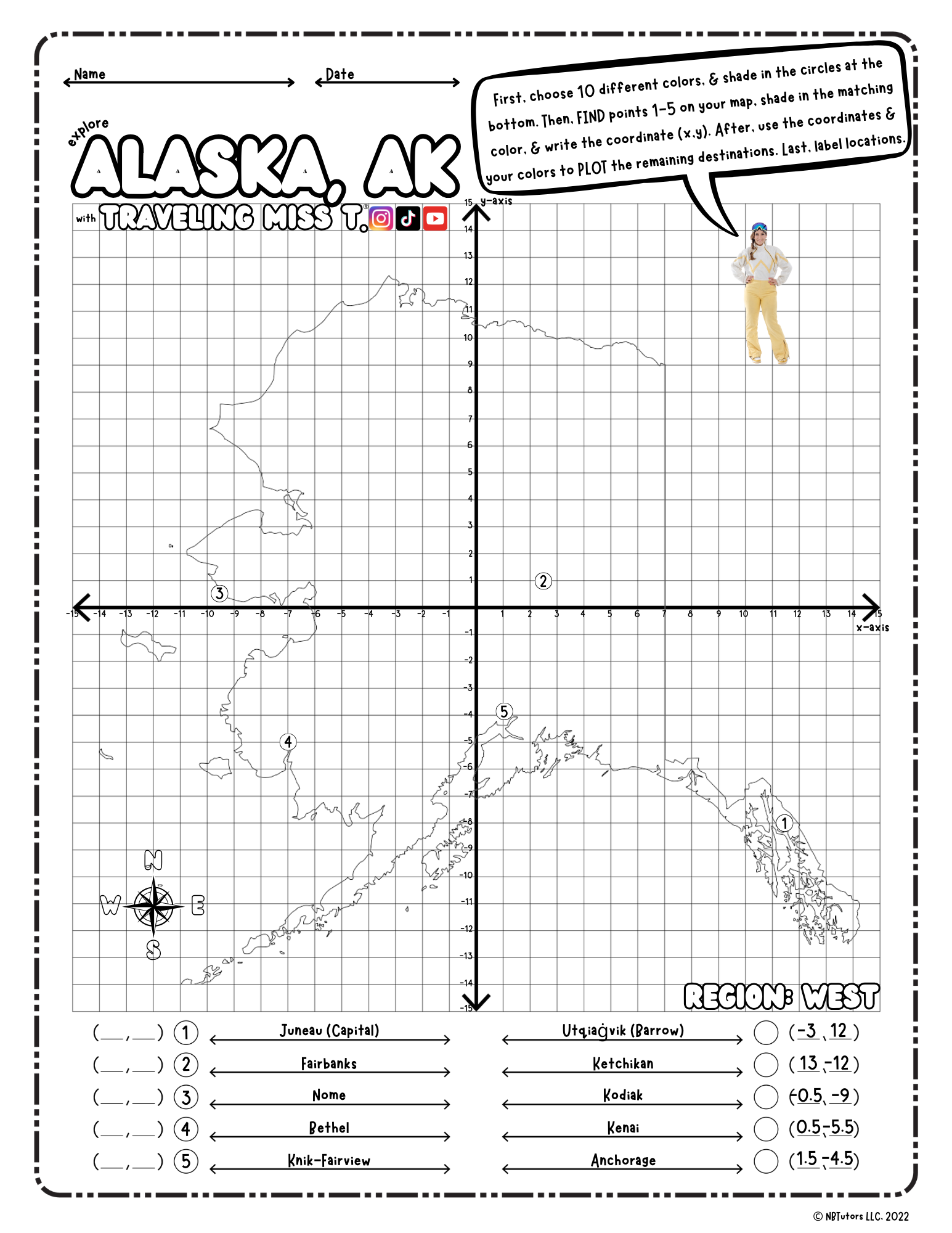 50 States - Math Maps