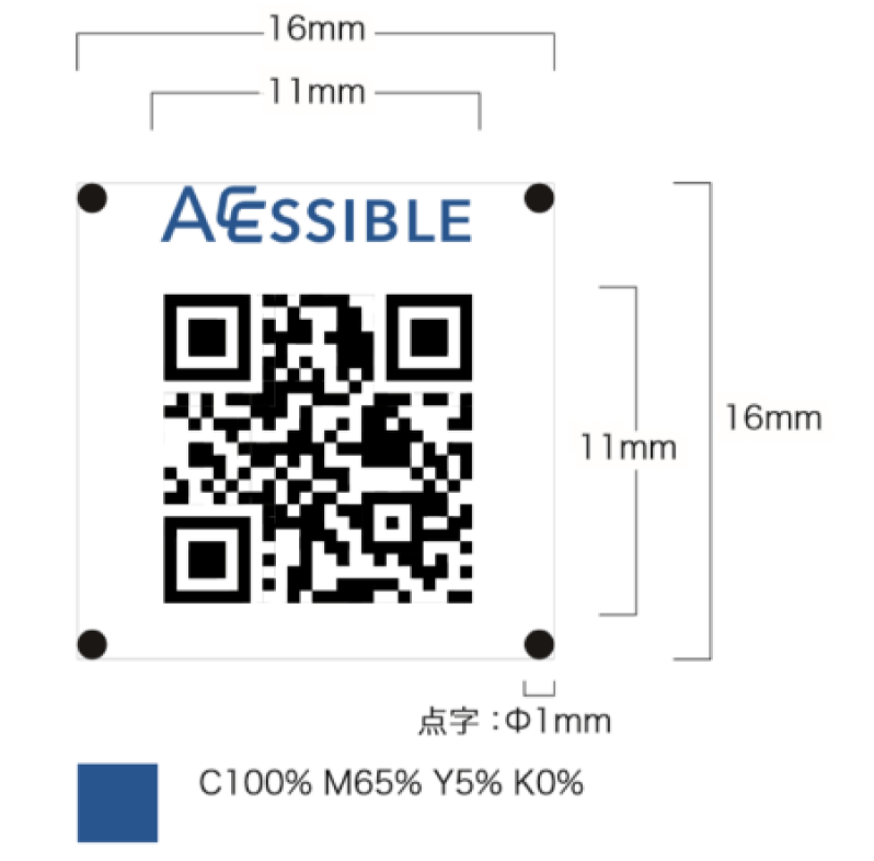 Accessible Code - 2D-Code for Inclusive Packaging Design
