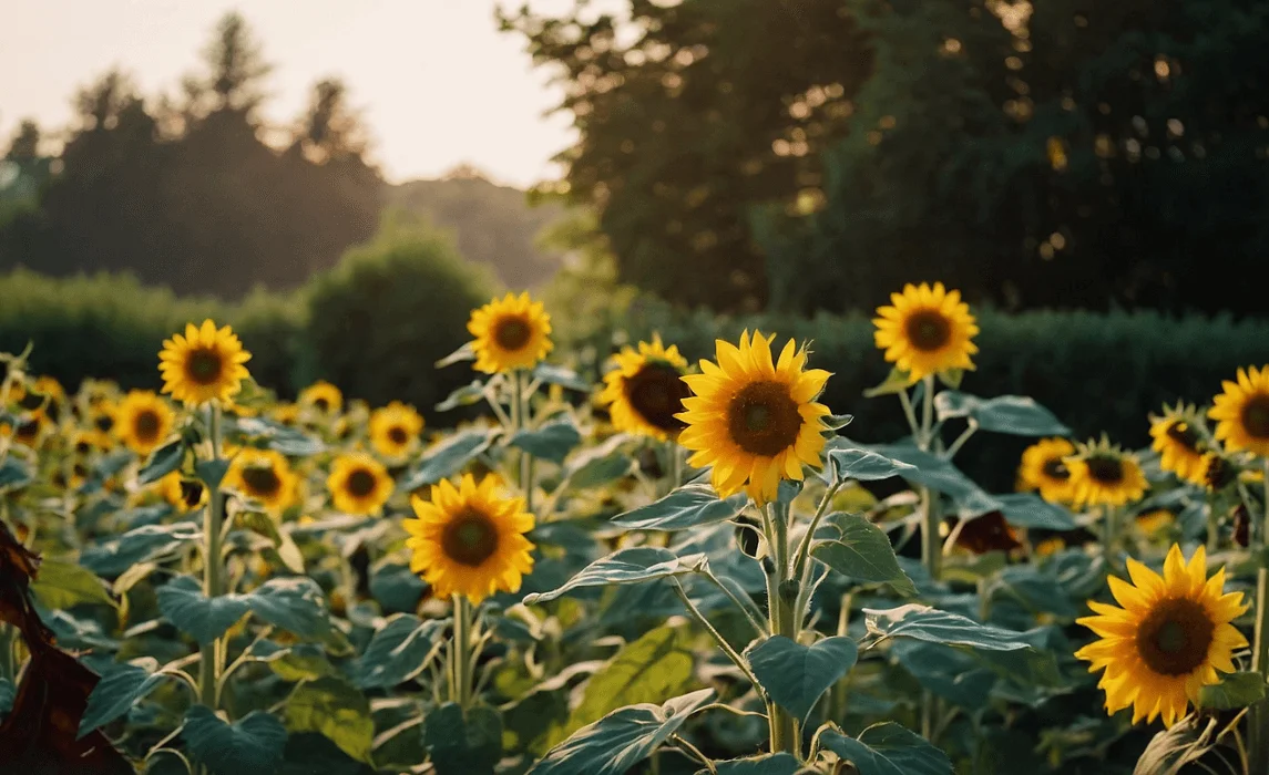 Sunflower Garden Ideas: Brightening Your Outdoor Space with Radiant ...