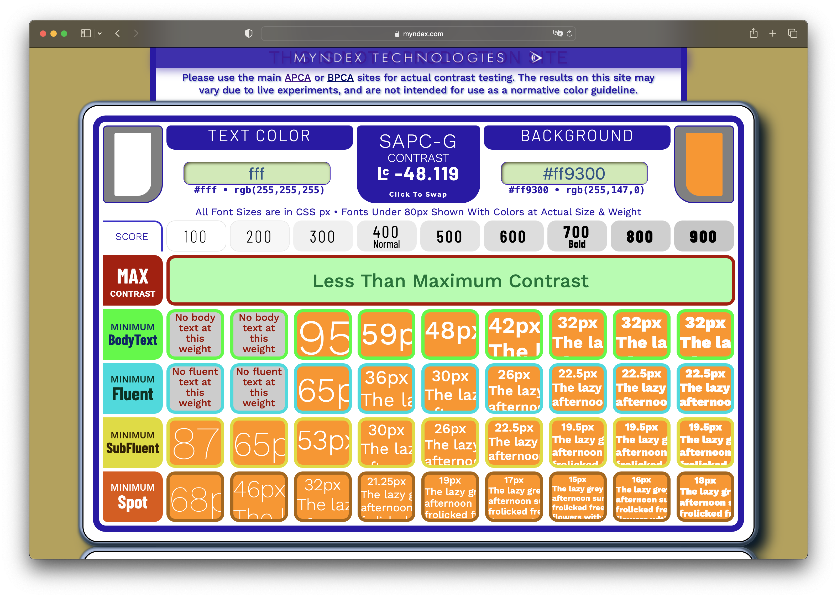 The Eternal Sunshine of Accessible Colors
