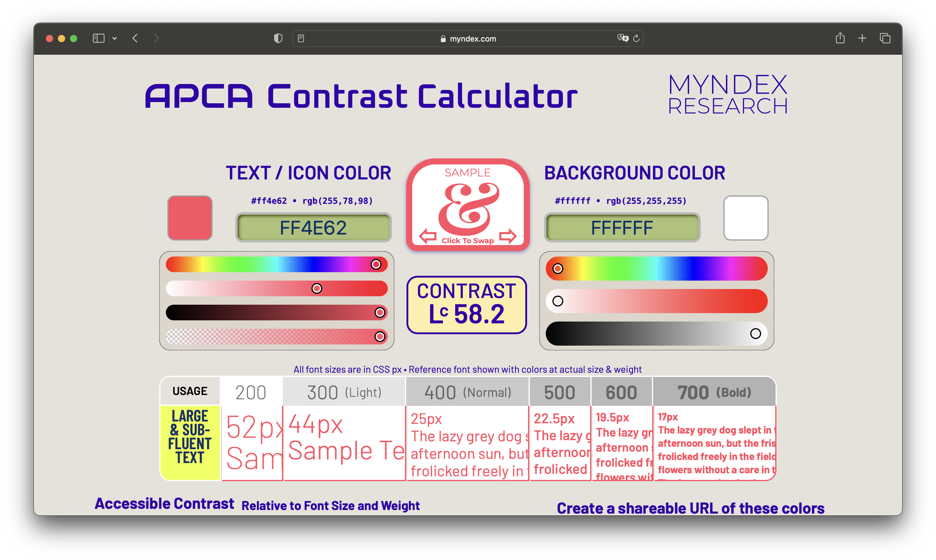 The Eternal Sunshine of Accessible Colors