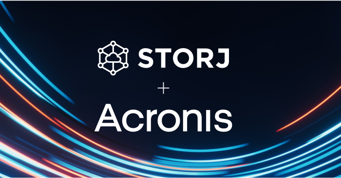 Improve Rto And Rpo — Go Regionless With Acronis And Storj