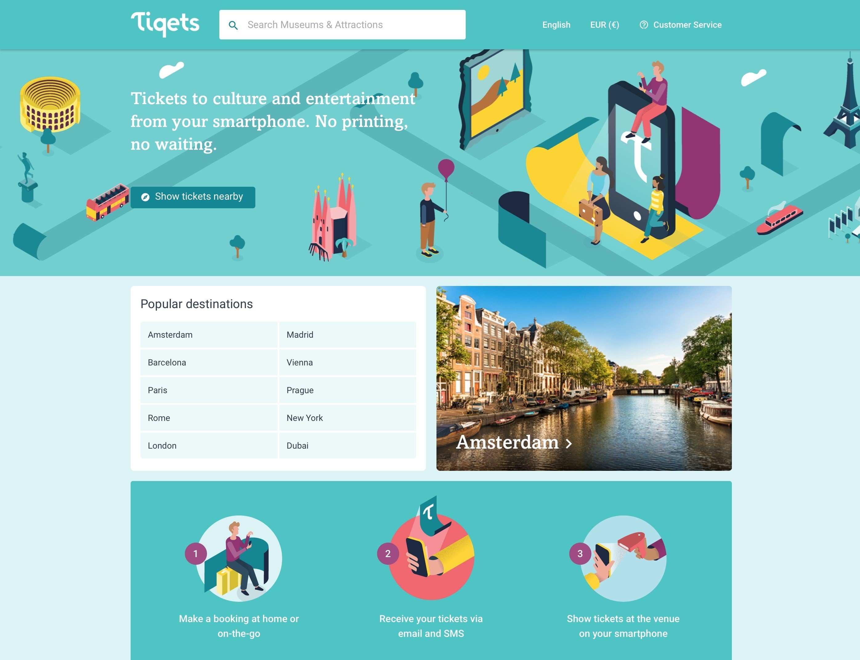 Tiqets - Dutch API integration and internal content tool project ...