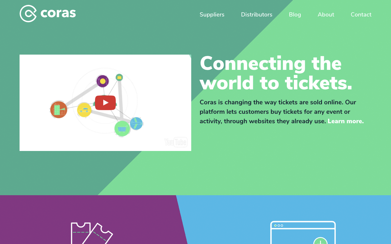 Platform connecting ticket distributors with clients - Ireland Ticketing Project - Coras - Case ...