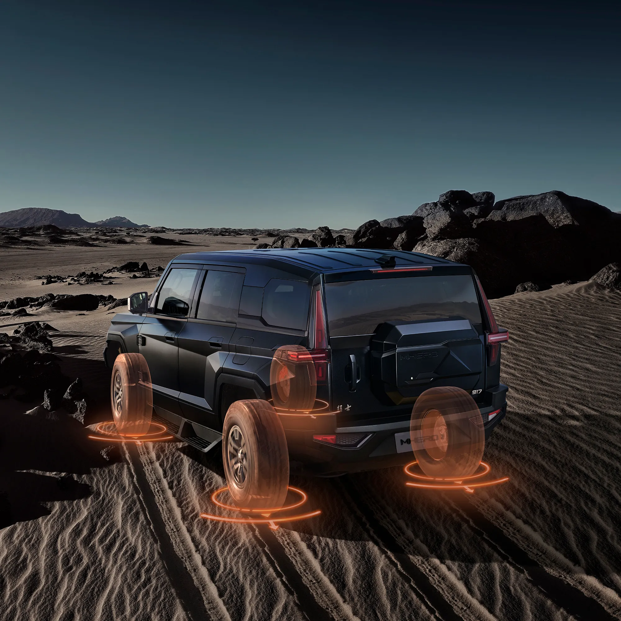 MHERO | NEVER BACK DOWN | Premium SUV Switzerland