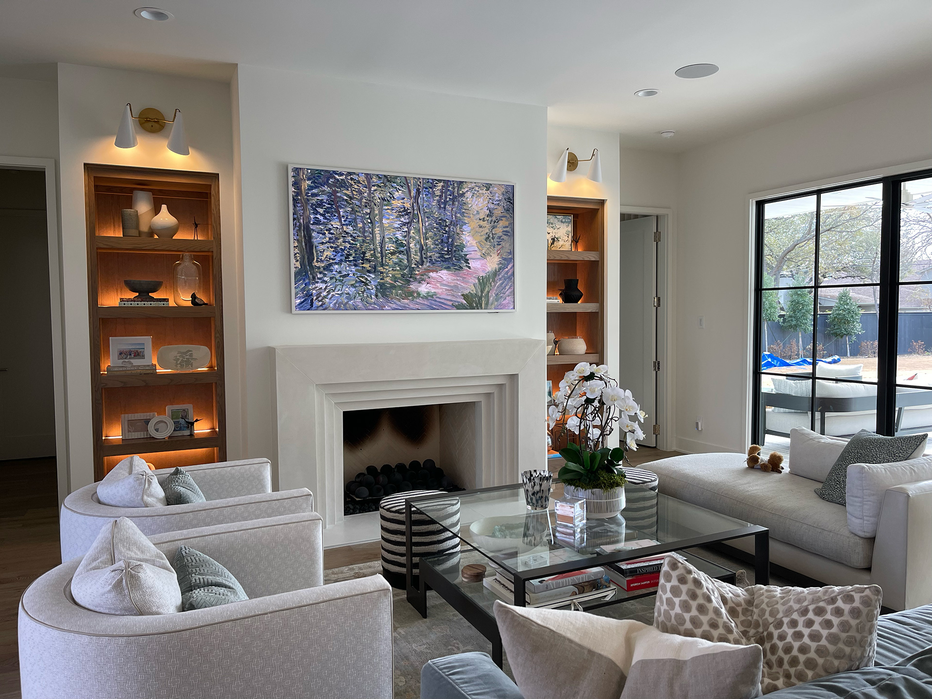 Modern Fireplace Mantels - Cana