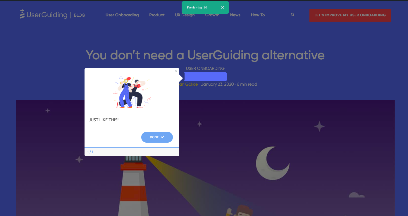 5 Reasons Why You Don’t Need a UserGuiding Alternative