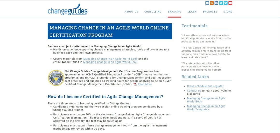 Top 8 Change Management Certifications for 2024