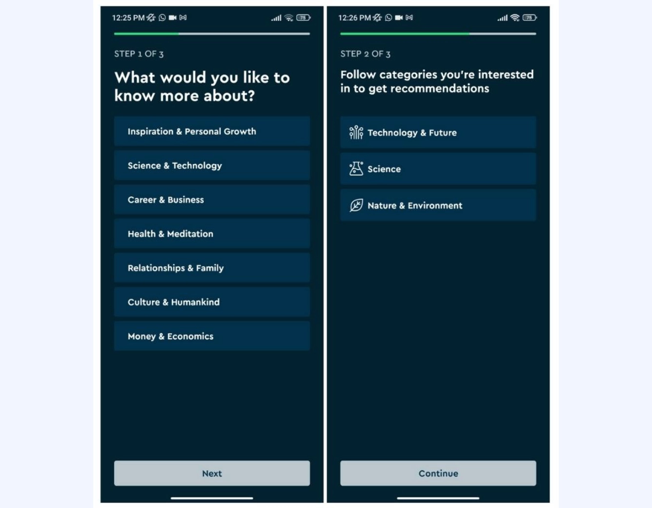 Welcome Users the Right Way - 8 Examples of Onboarding Screens