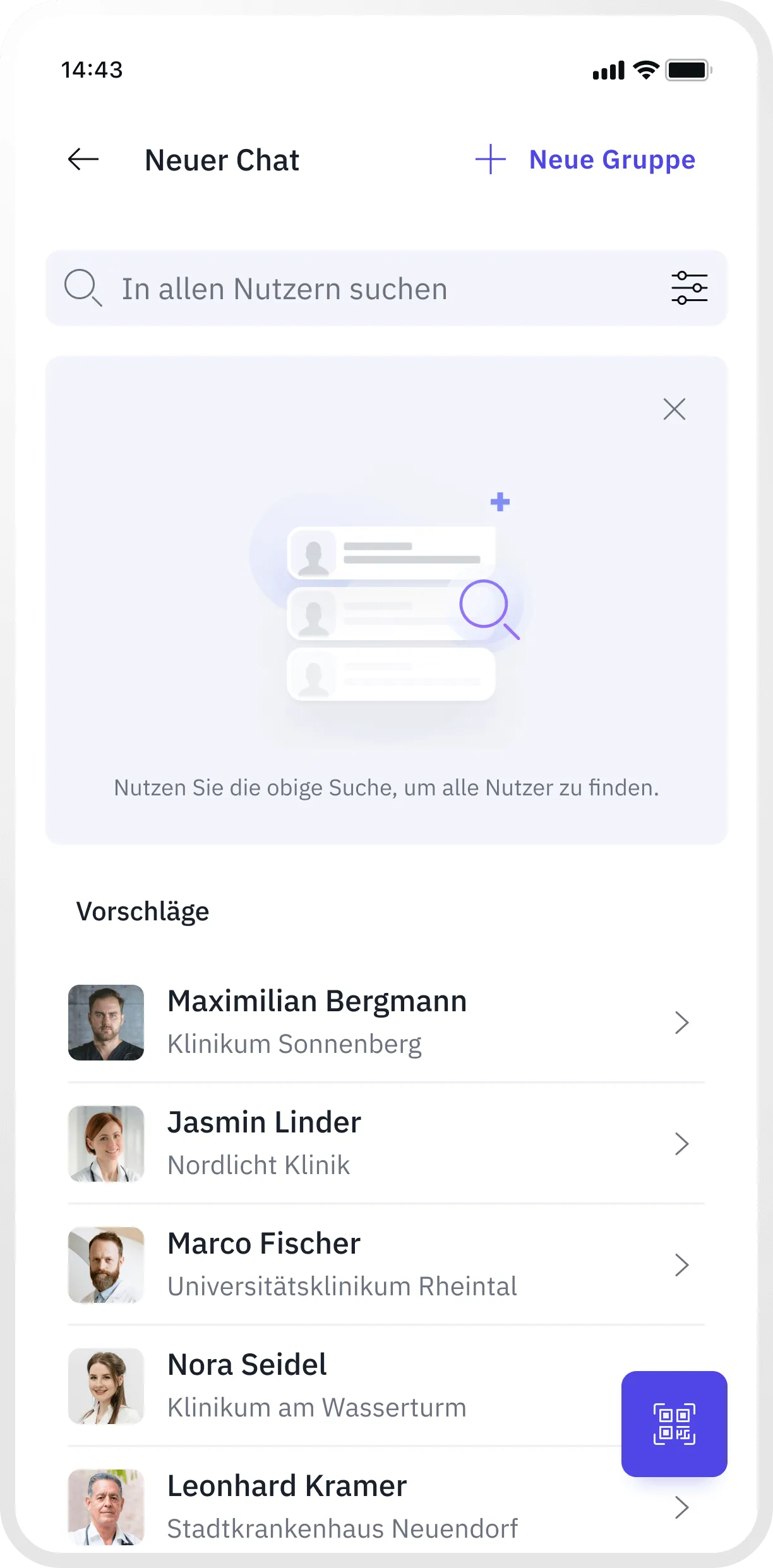 Famedly » TI-Messenger (100% DSGVO)