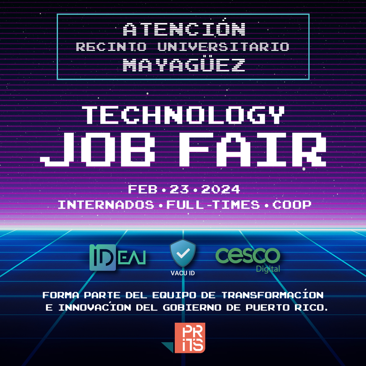 Grants Cybersecurity | Puerto Rico Innovation & Technology Service