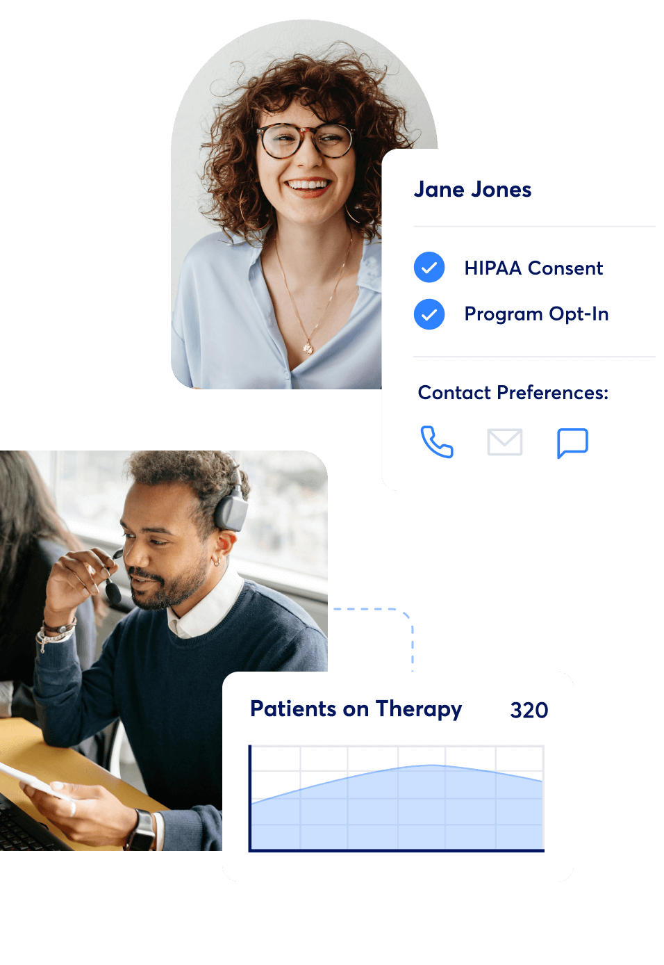 Courier Health | Purpose-Built Patient CRM for Life Sciences
