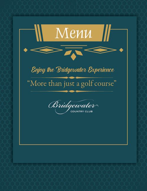 Bridgewater Dining Menus | Culinary Delights Await