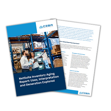 NetSuite Inventory Aging Report: Uses, Interpretation and Generation ...