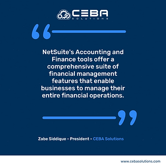 NetSuite Accounting and Finance: Module Deep Dive