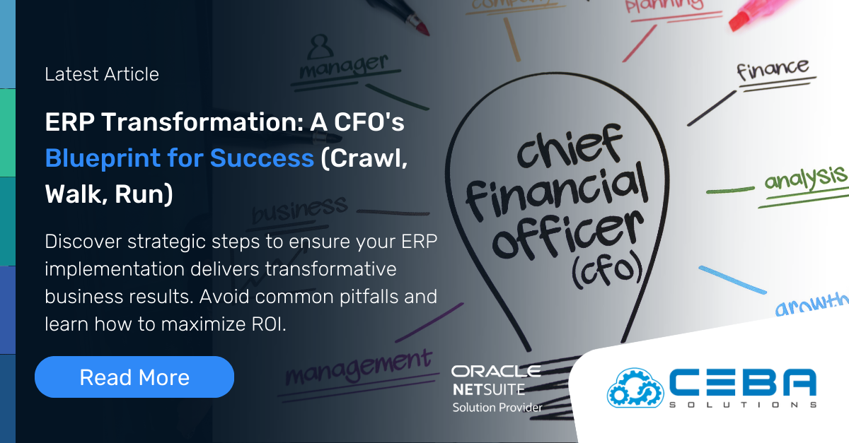 NetSuite Case Studies | CEBA Solutions