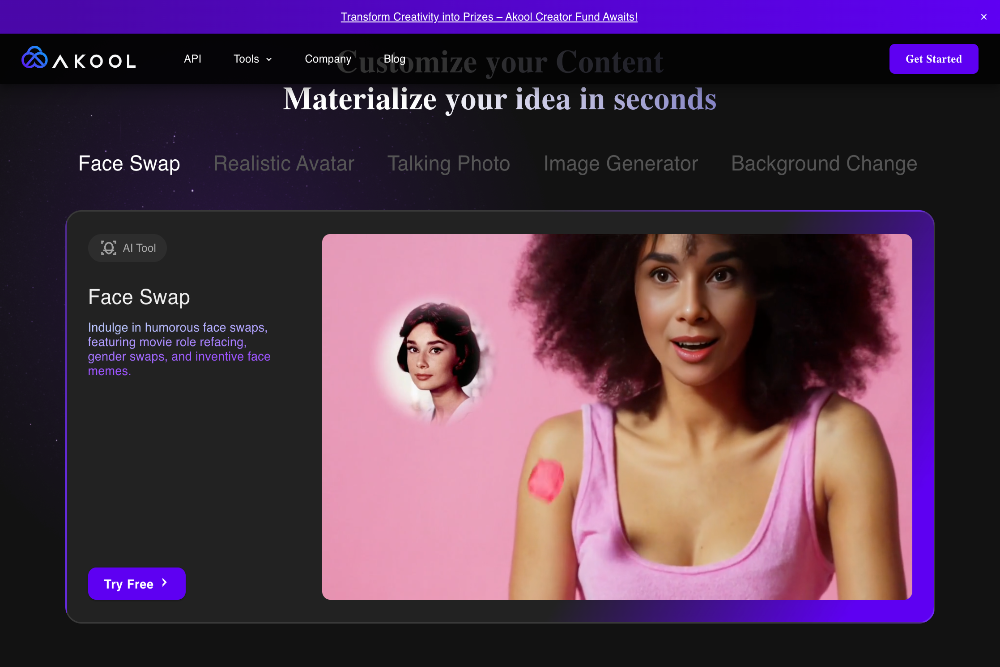 How to Change Face in Videos Online With AKOOL
