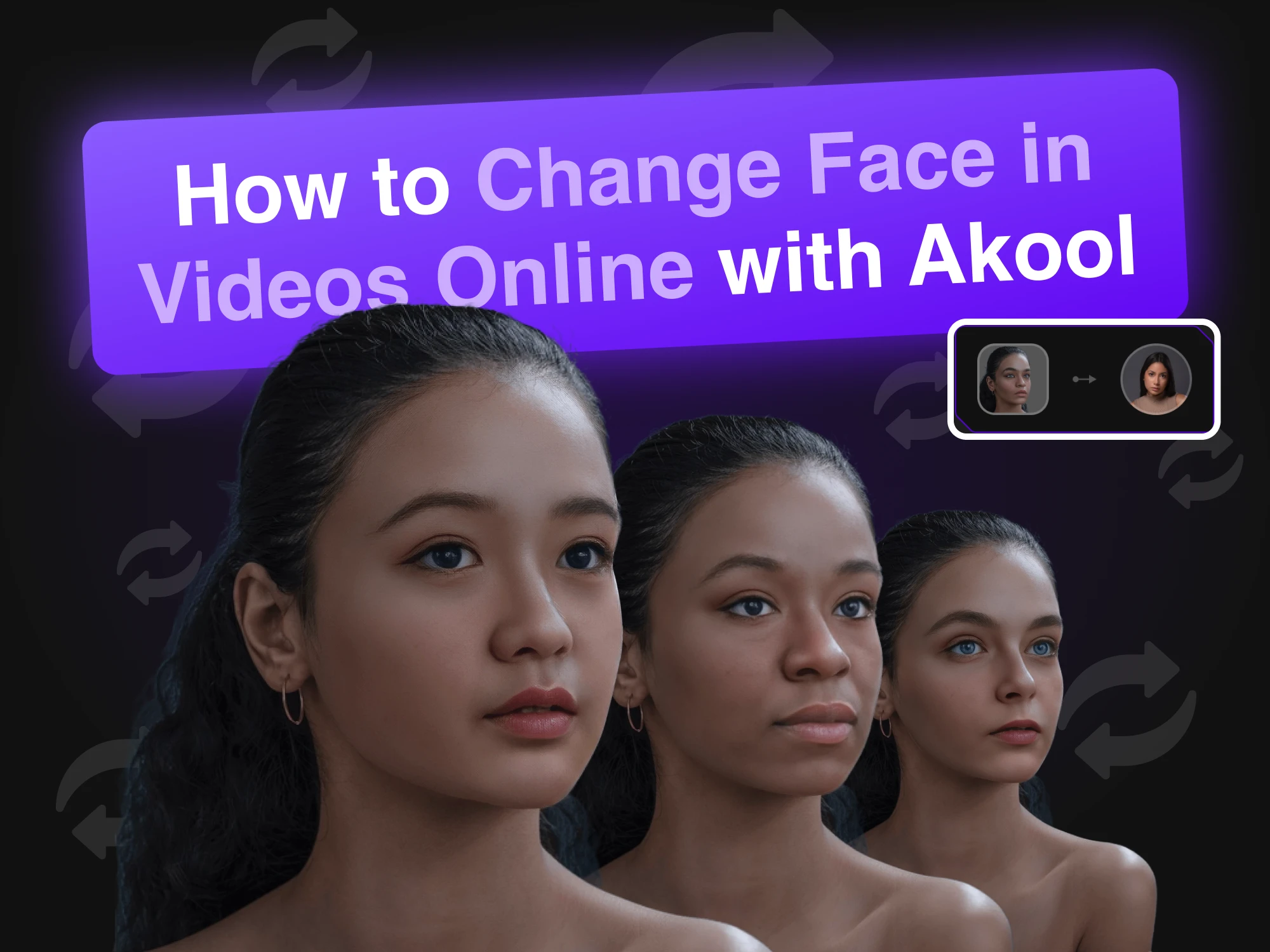 How to Change Face in Videos Online With AKOOL