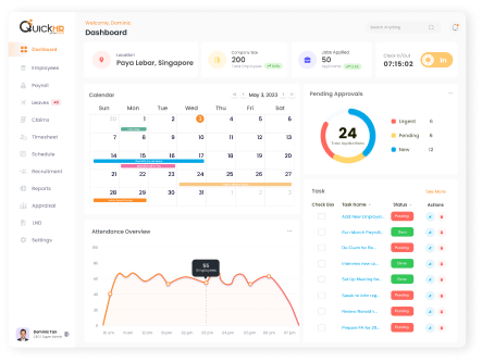 Payroll Outsourcing Singapore | QuickHR Payroll & HR BPO Solutions
