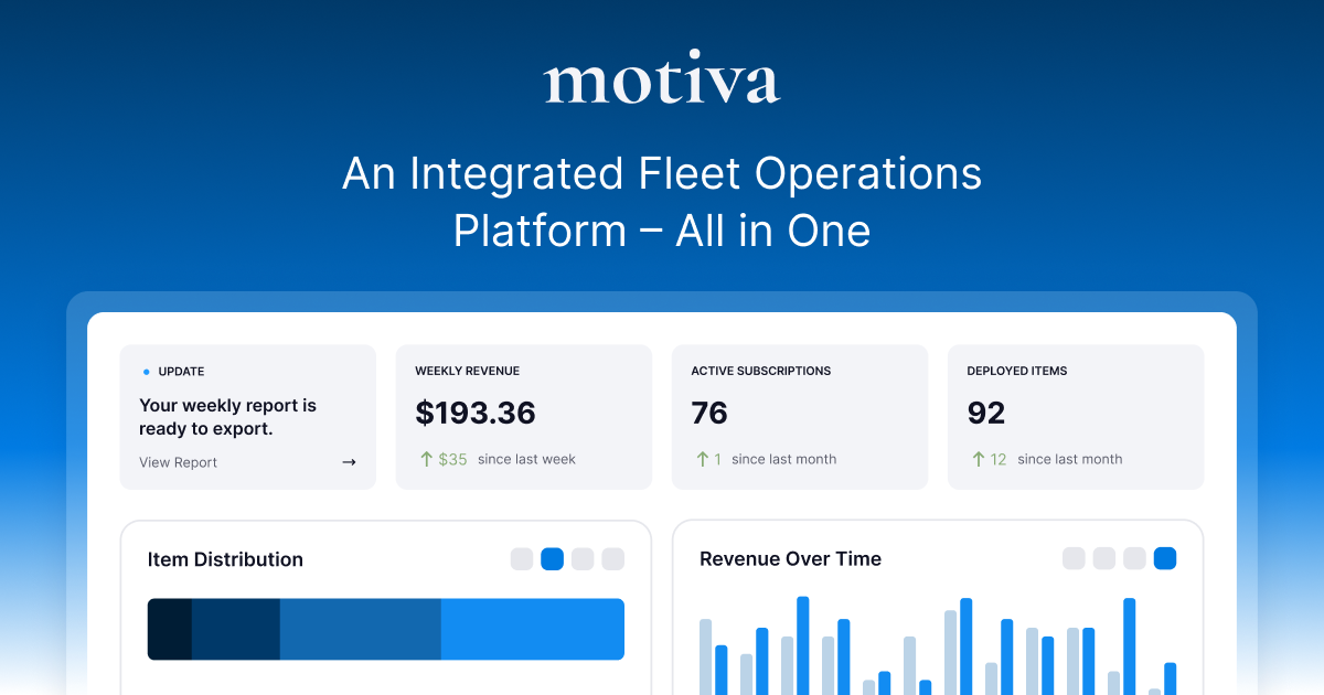 Motiva: An Integrated Fleet Operations Platform – All in One