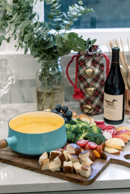 How to Host a Holiday Fondue Party | Ruff Details Blog