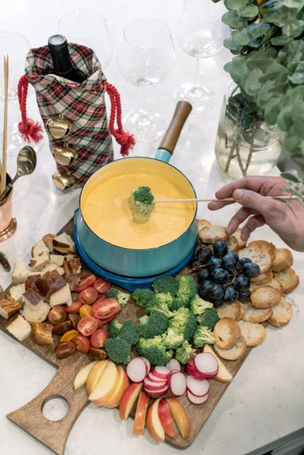How to Host a Holiday Fondue Party | Ruff Details Blog