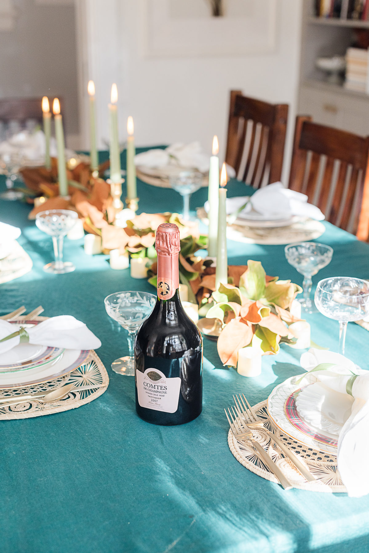 How to Host a Champagne Dinner Party At Home with Taittinger's | Ruff ...