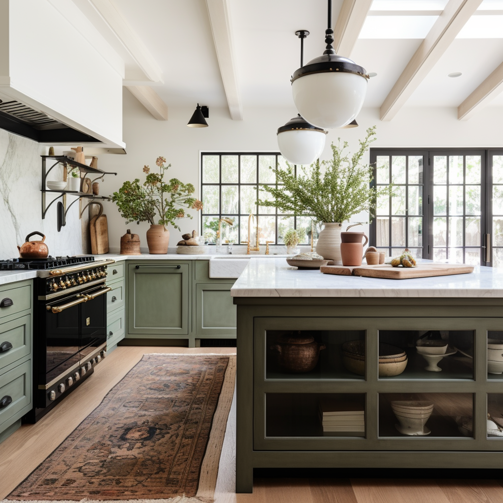 18 Gorgeous Paint Colors for Your Dream Green Kitchen | Ruff Details Blog