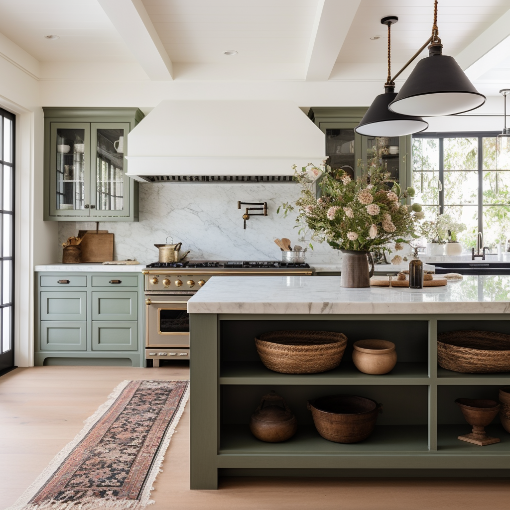 18 Gorgeous Paint Colors for Your Dream Green Kitchen | Ruff Details Blog