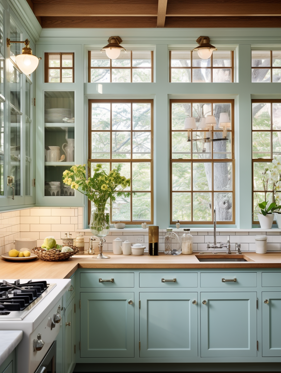 18 Gorgeous Paint Colors for Your Dream Green Kitchen | Ruff Details Blog