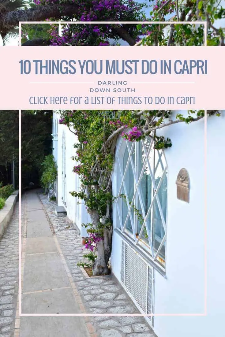 10 Things to do in Capri | Ruff Details Blog
