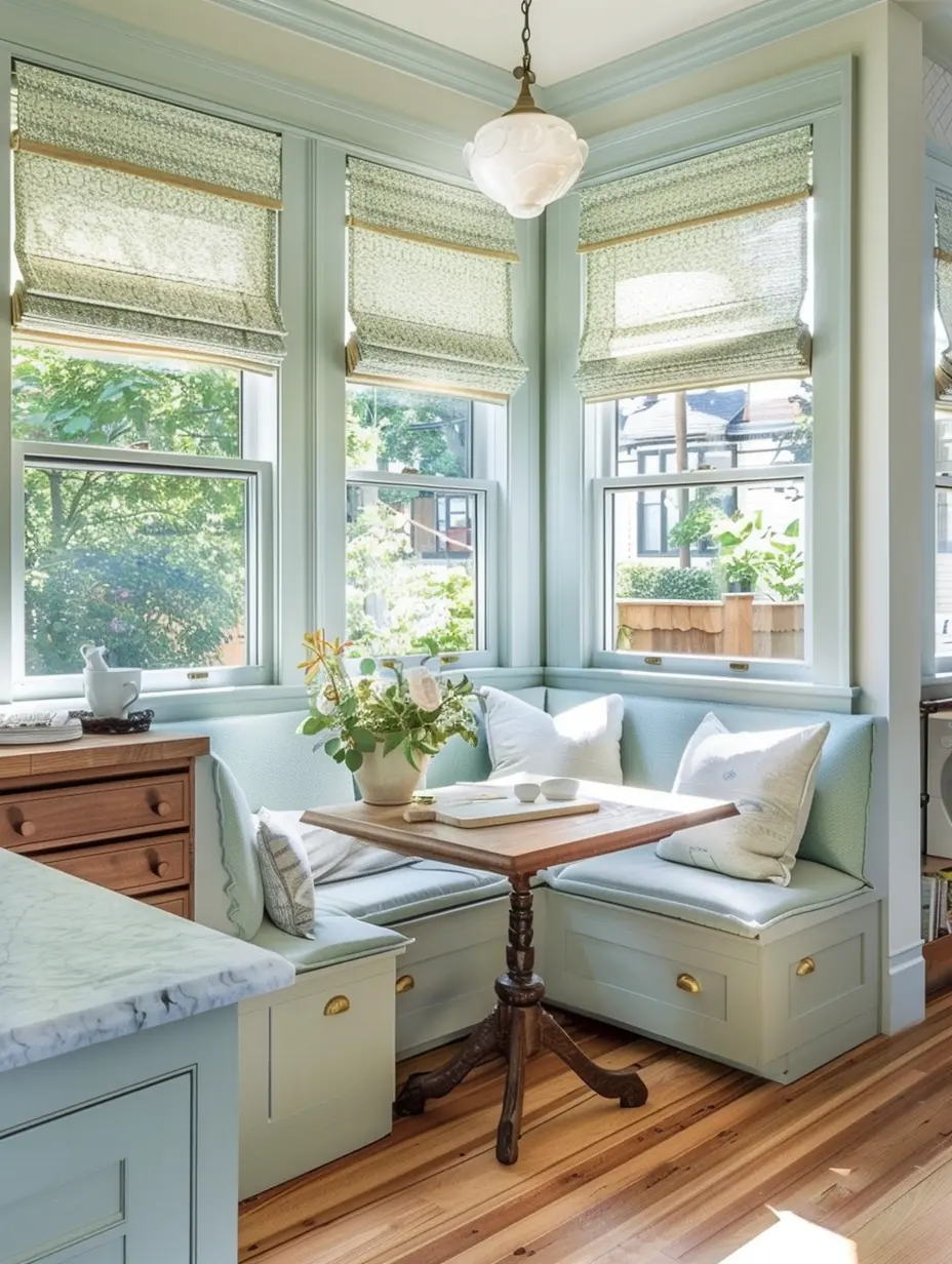 22 Breakfast Nook Ideas that Have Us Dreaming of Long Breakfasts with ...