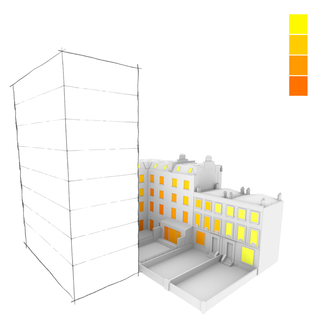BRE compliant daylight impact assessments