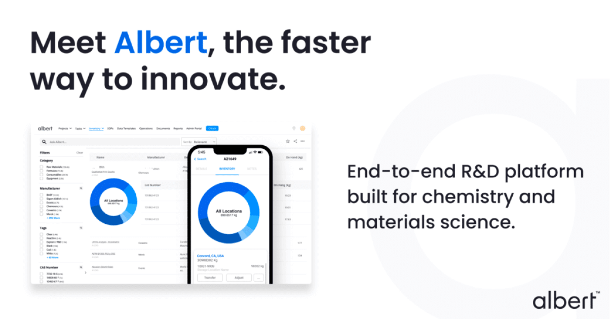 Expedite day-to-day R&D activities - Albert Invent